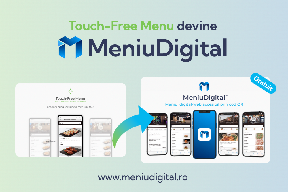 MeniuDigital pentru restaurantul tău: acum, gratuit!